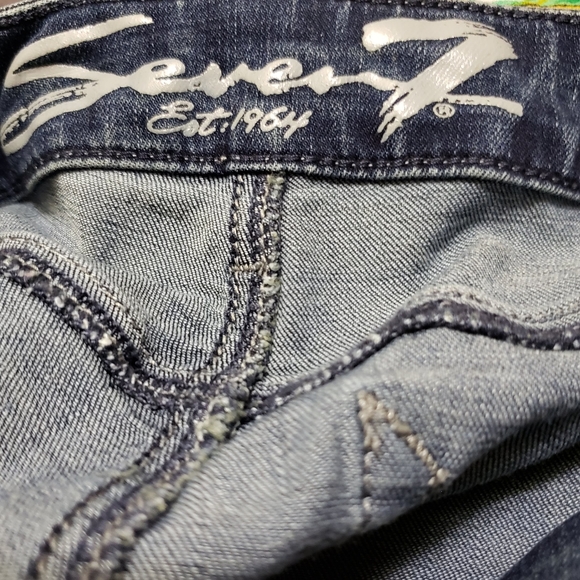 Seven7 | Jeans | Seven 7 Est 964 High Rise Gaucho Jeans5 Pocket | Poshmark